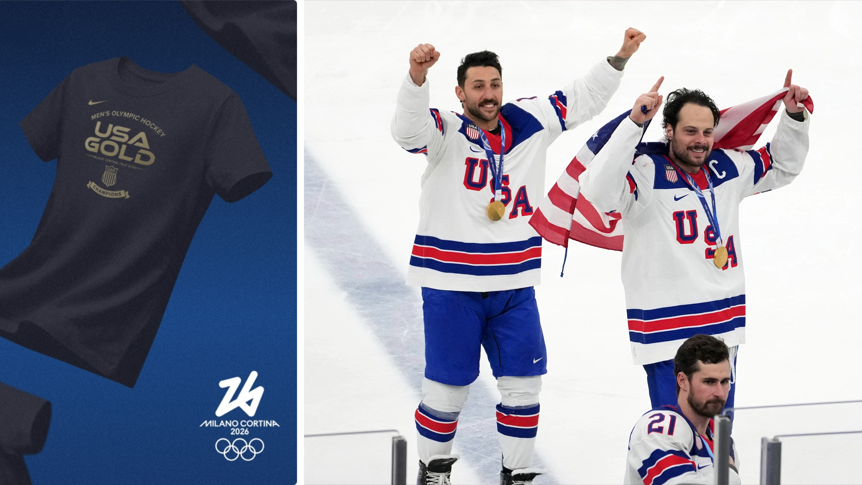 Shop Team USA hockey gold medal gear including apparel, books, more