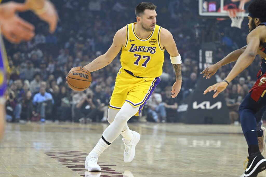 Watch: Young kids reporters get surprise delivery from Luka Dončić