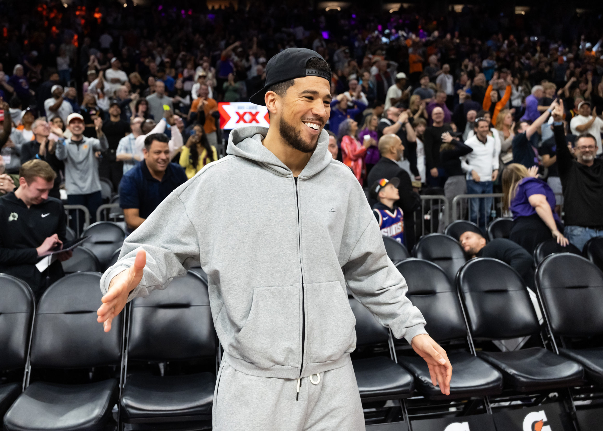 Suns’ Devin Booker celebrates as Team USA tops Canada for Olympic ...