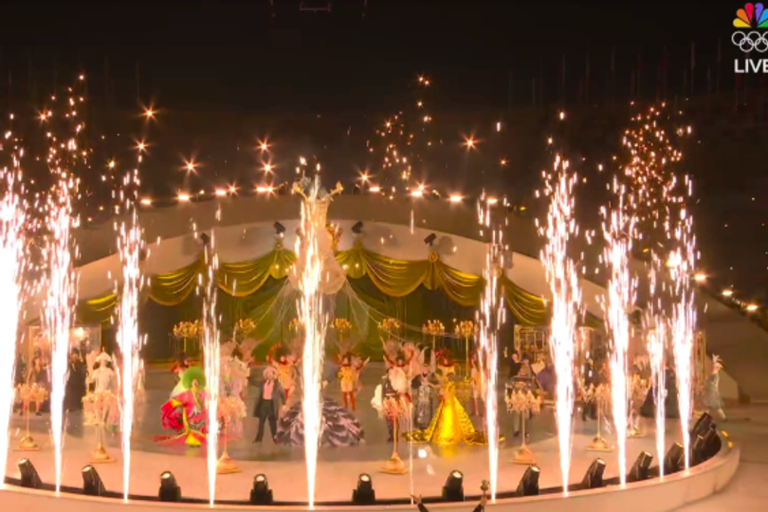 Winter Olympics closing ceremony fans get 'whiplash' over Johnny Weir's ...