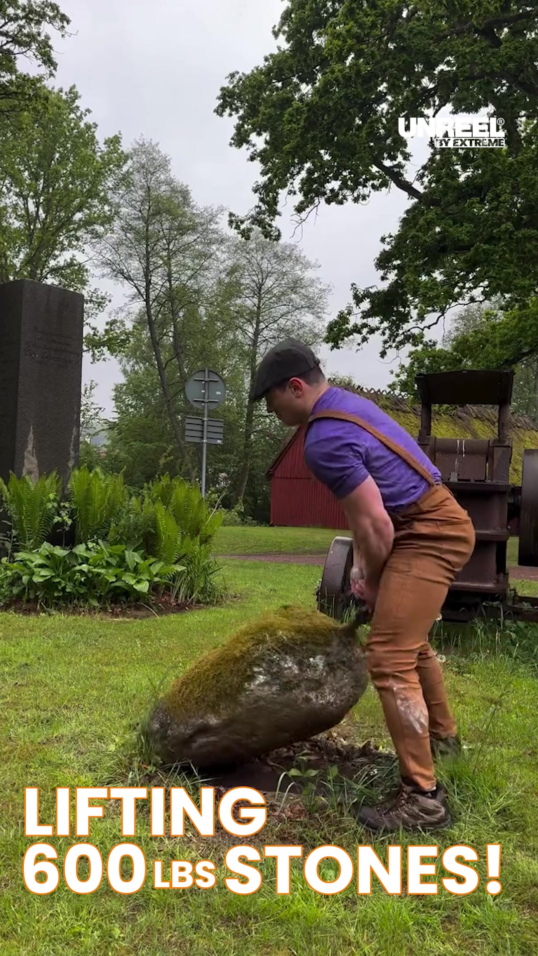 Lifting massive stones!