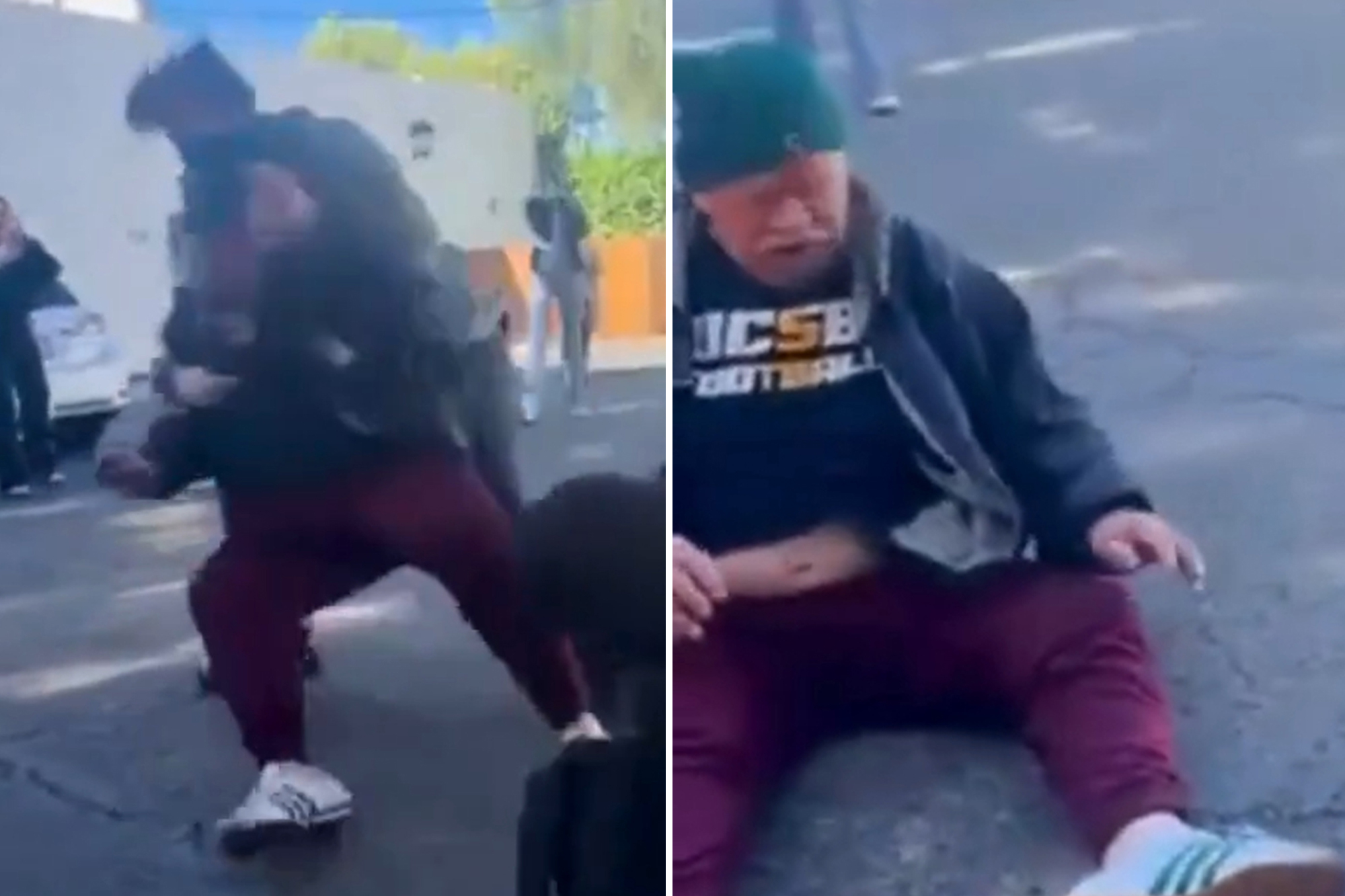 Dramatic moment 80-year-old attorney is floored by ICE agents after ...