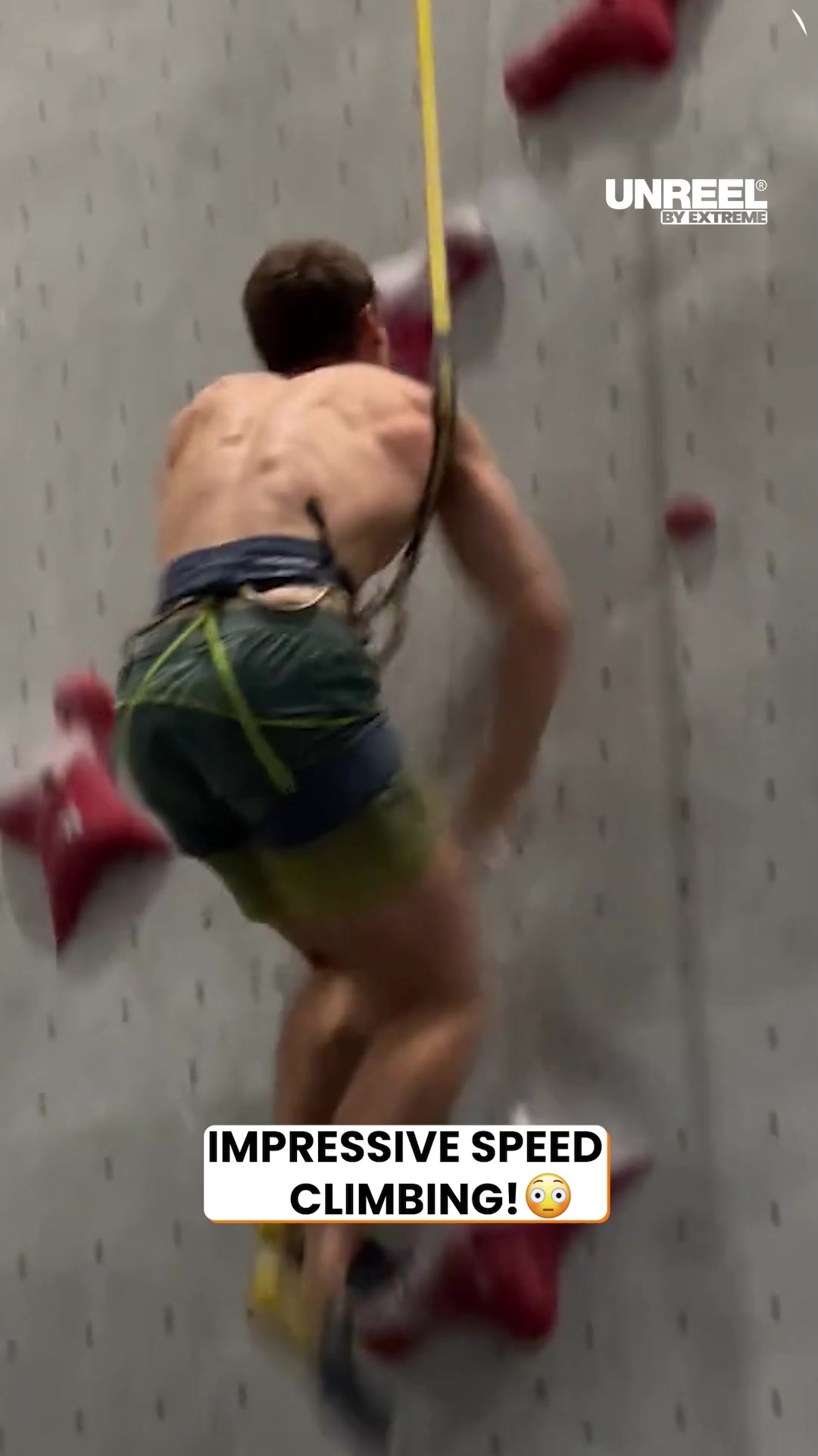 Fast and fearless: Ludovico Fossali's unmatched speed climbing mastery!