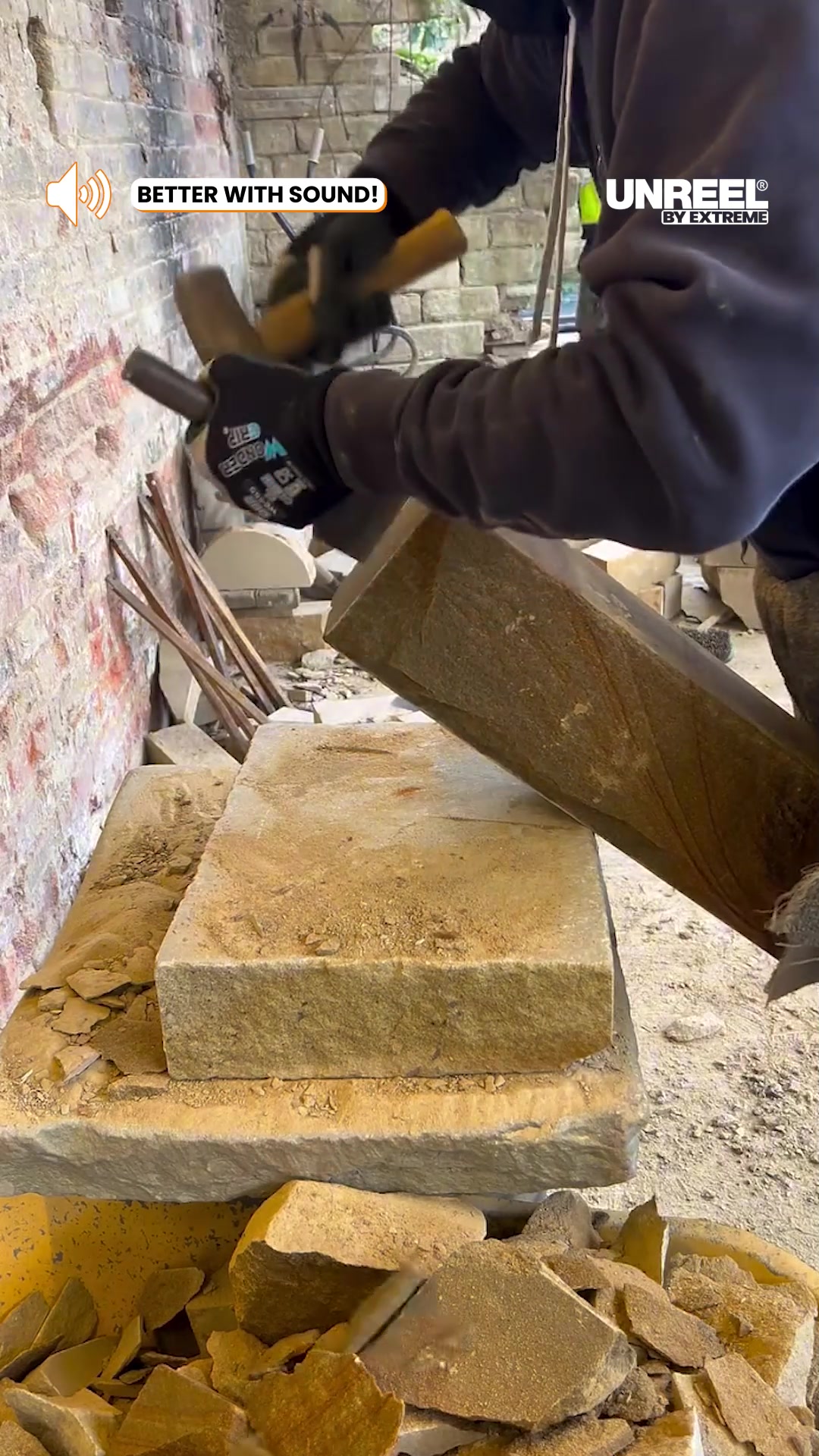 Unveiling masterful stone art: Warren Jackson's stone dressing ...