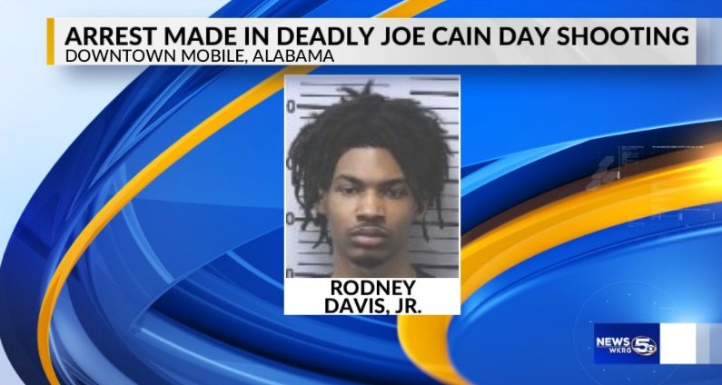 Arrest made in deadly Joe Cain Day shooting in downtown Mobile