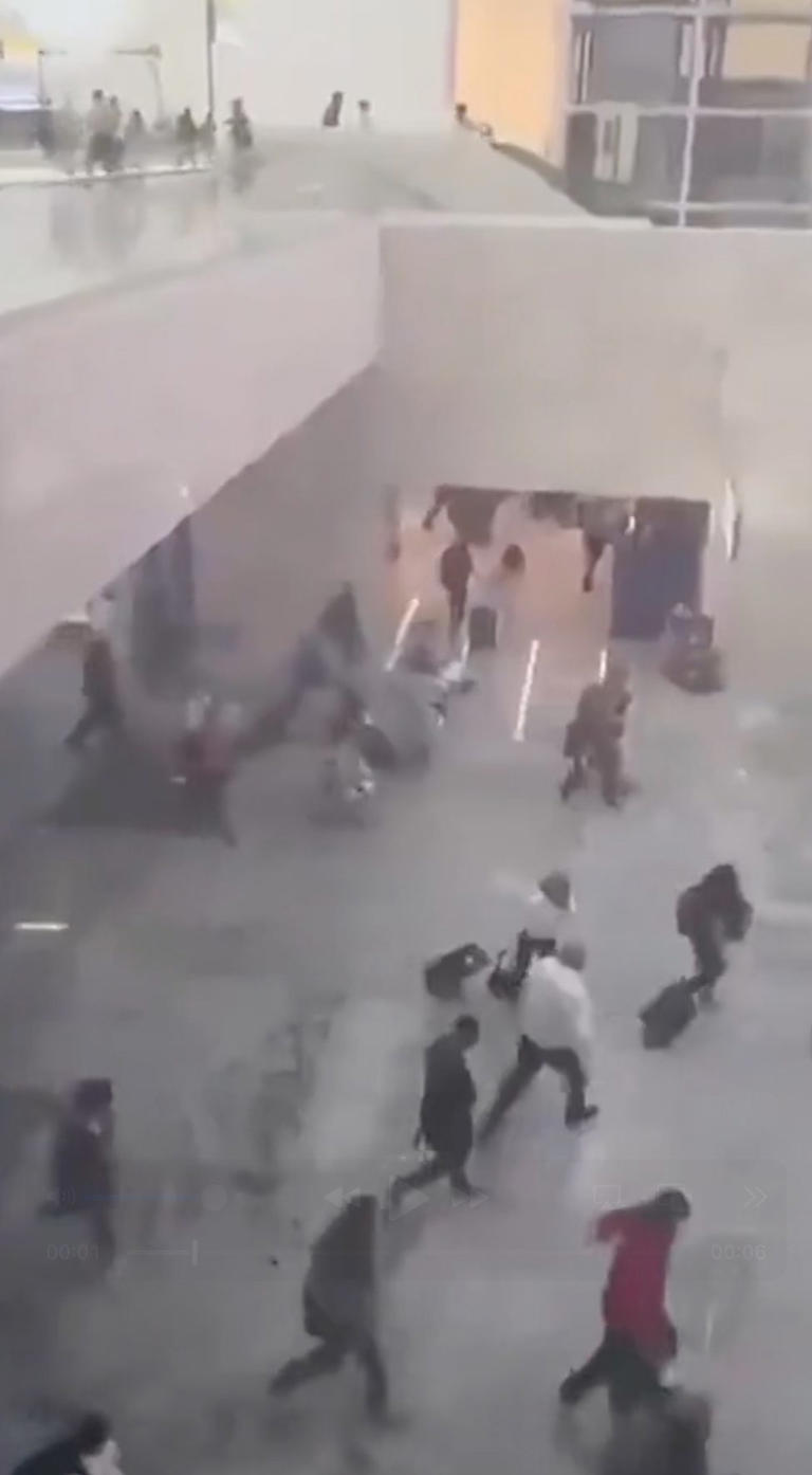 Panicked passengers run for lives at Guadalajara airport as Mexican ...