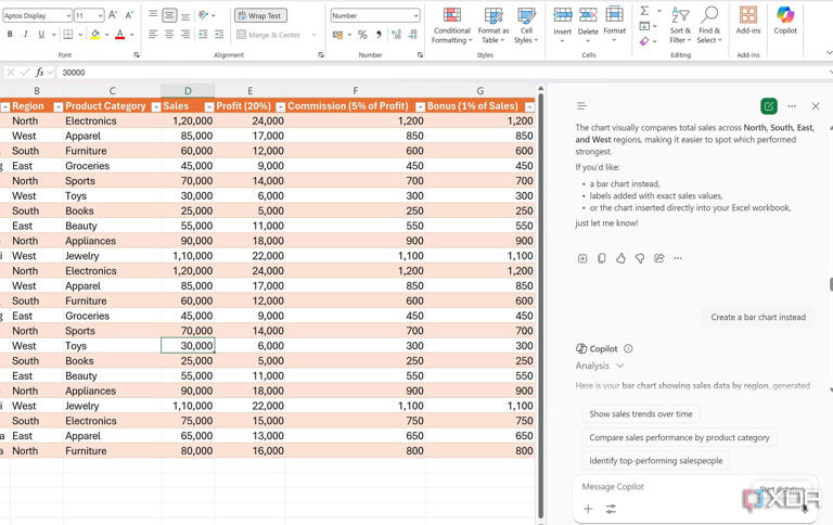 Forget pivot tables and interactive dashboards, I use Copilot in Excel ...