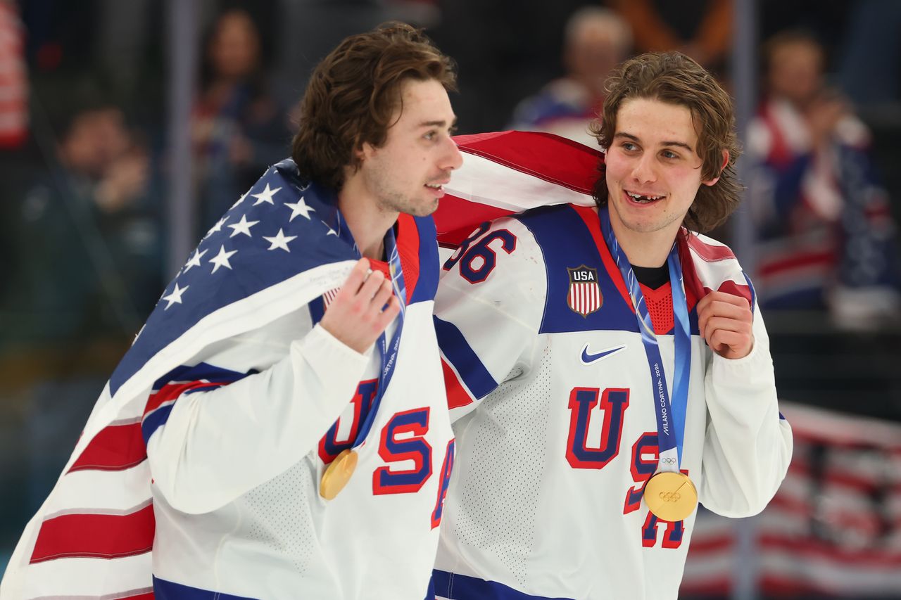 Jack Hughes says he's 'so proud to be American' with 'great dentists ...