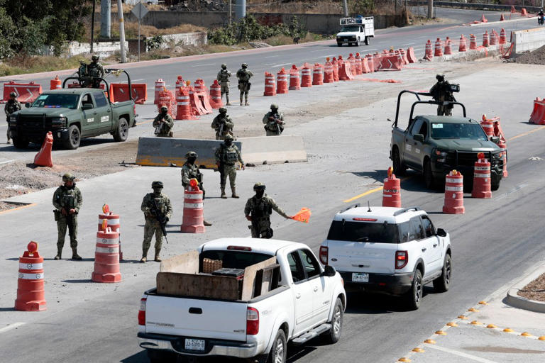 Panicked passengers run for lives at Guadalajara airport as Mexican ...