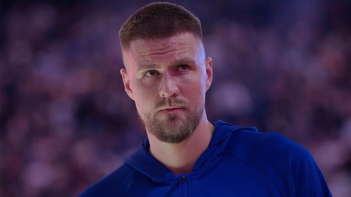 Warriors receive first jolt of Kristaps Porzingis experience after late ...
