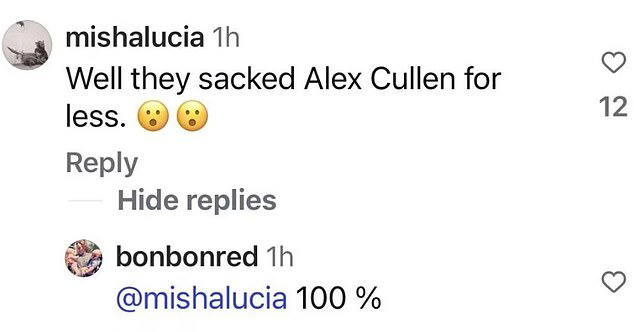 Alex Cullen's wife weighs in on Danika Mason drinking drama after her ...