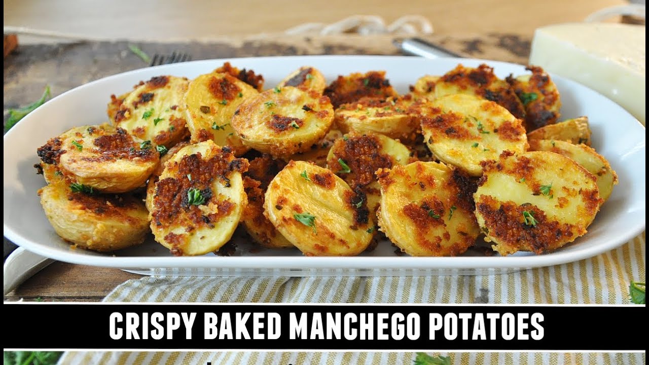 Crispy baked manchego potatoes: A golden and flavorful alternative to ...