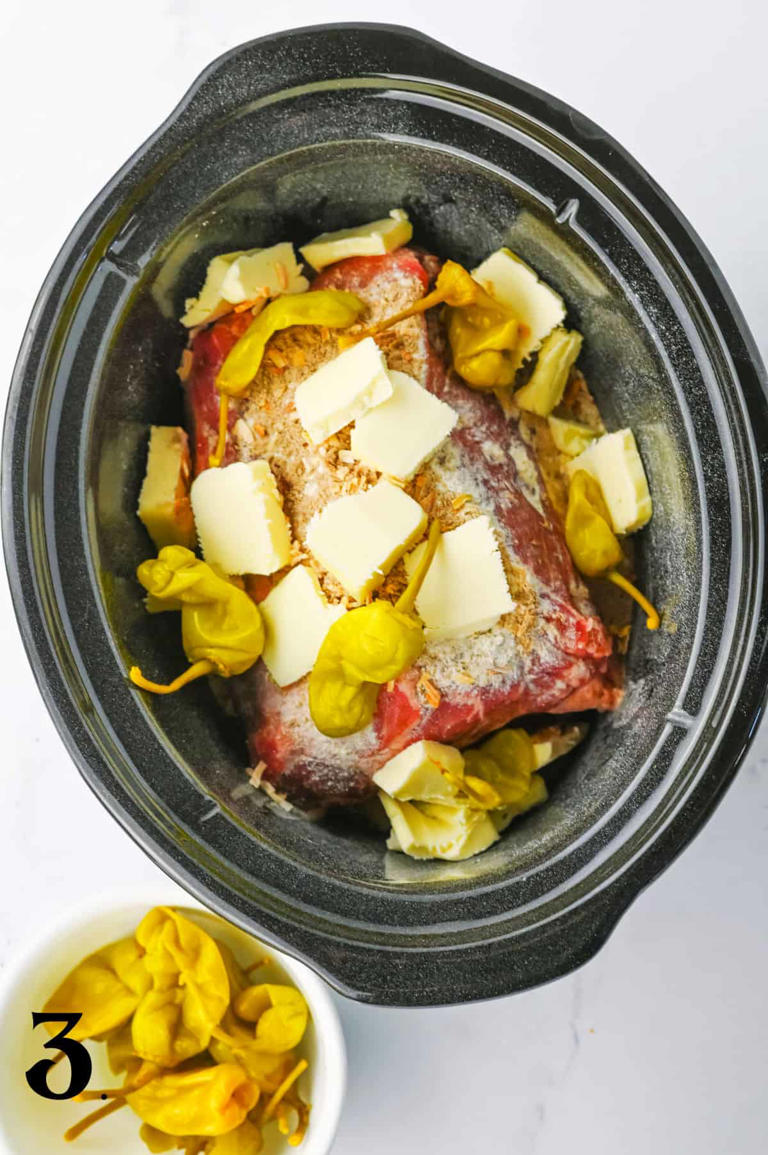 Crock Pot Mississippi pork roast