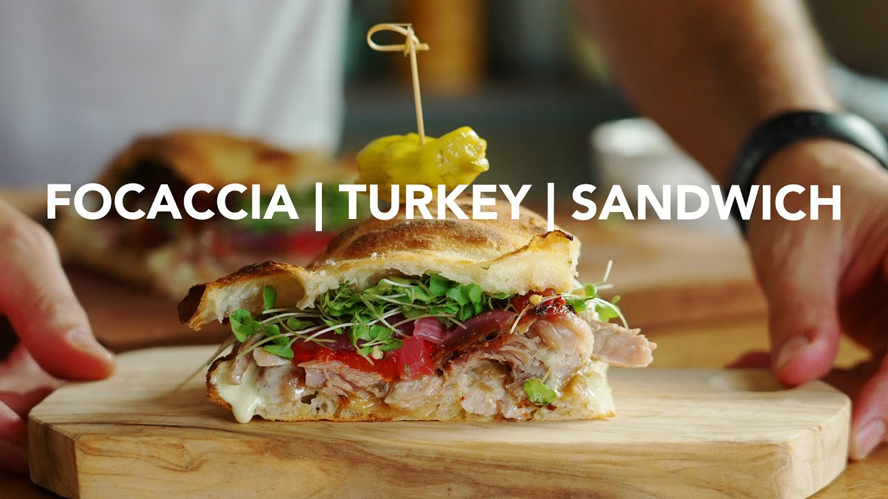 Crispy turkey sandwich recipe easy homemade style