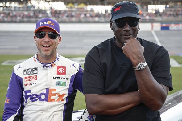 Denny Hamlin pumps the brakes on 23XI Racing after Michael Jordan ...