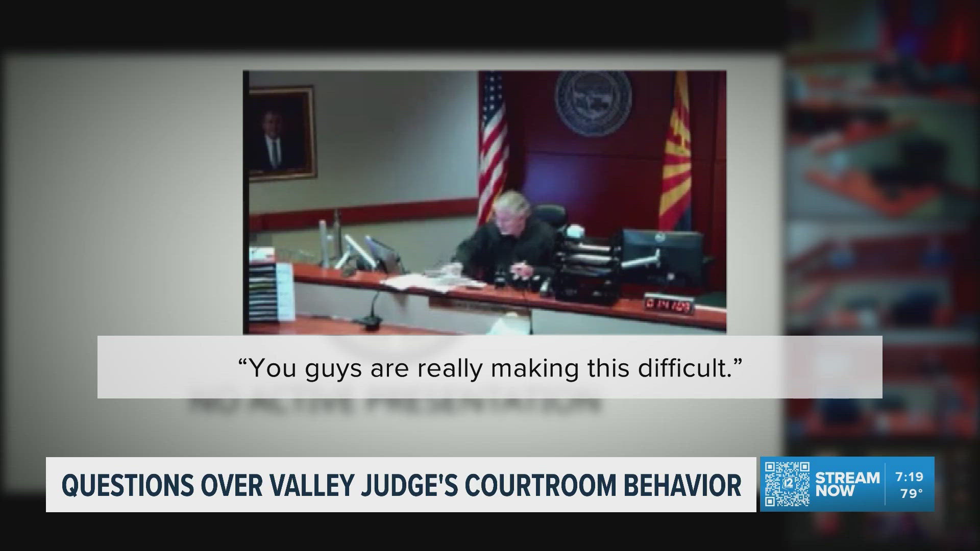 Arizona judge's 'grumpy' courtroom behavior subject of citizen's complaint