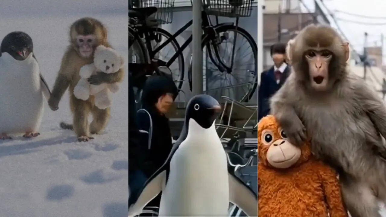 What if 'Lonely Nihilist Penguin' met 'Baby Monkey Punch'? The AI ...