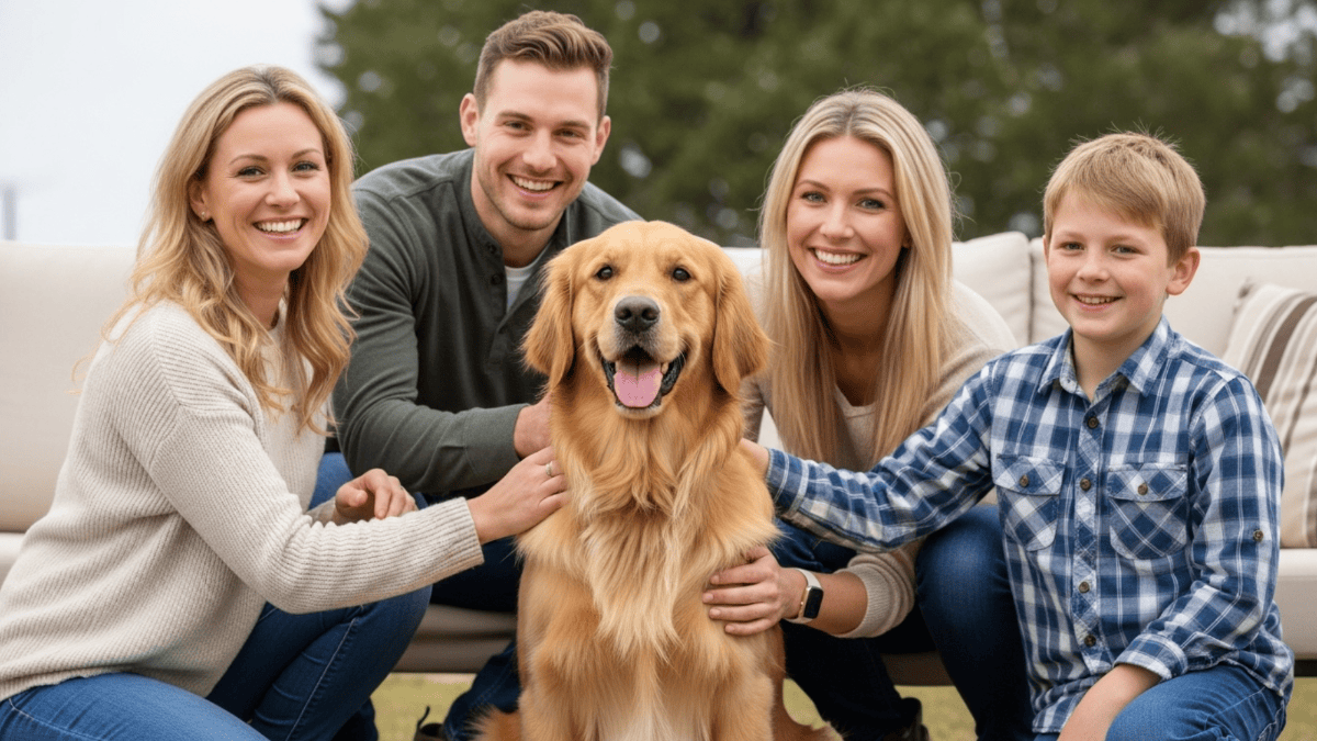 15 sweet-tempered dog breeds that are naturally friendly with families