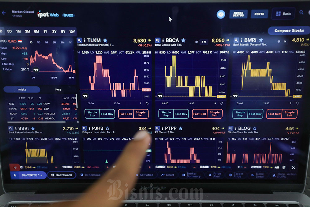 Harga emas menguat, cek target harga saham ANTM, BRMS & MDKA terbaru