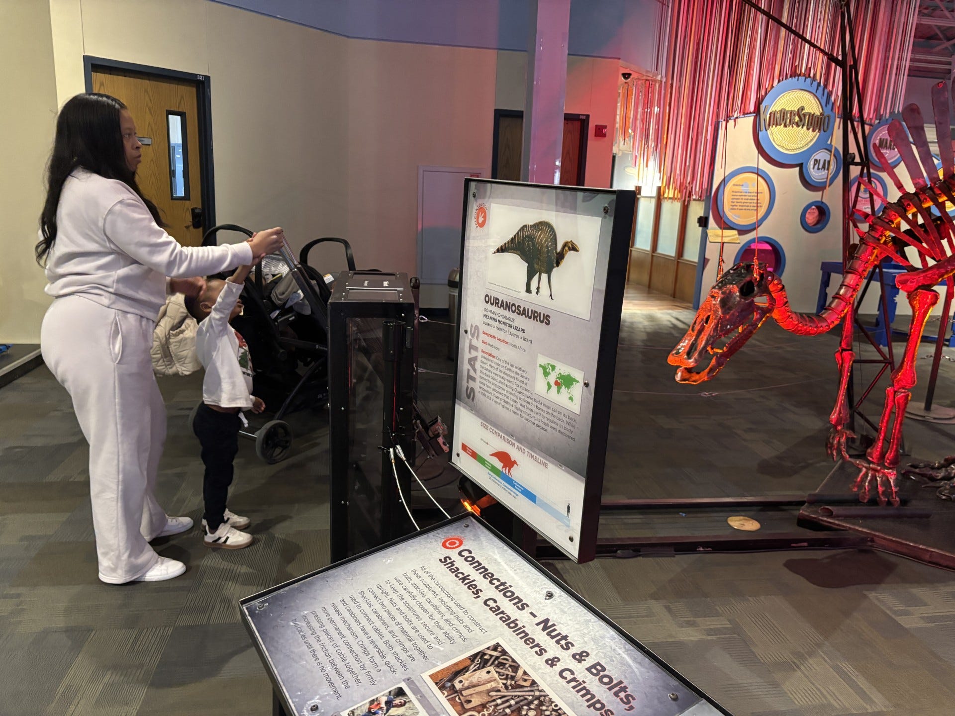 Interactive dinosaur exhibit brings STEAM to life at Discovery Center