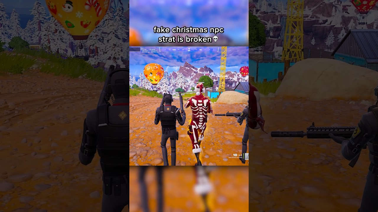 Fake Fortnite Christmas NPC