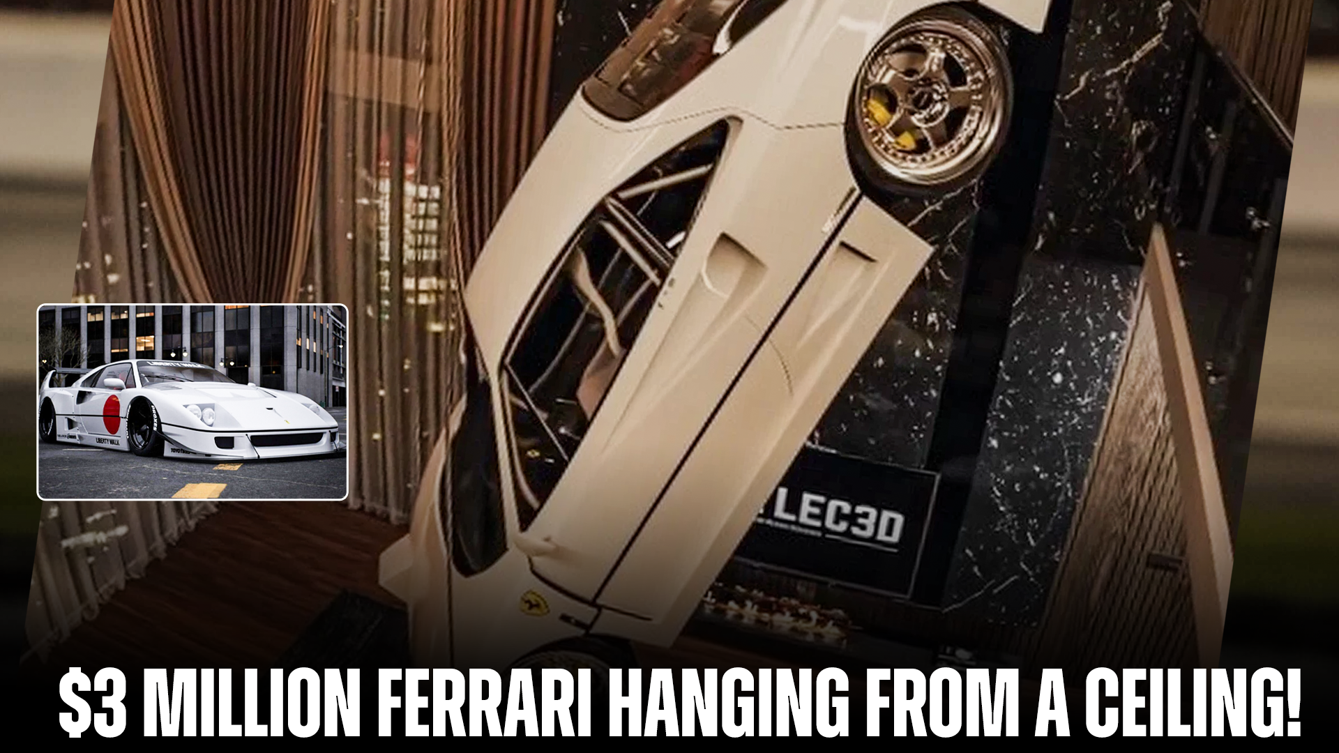 How a 21-year-old digital artist went viral with a $3 million Ferrari ...