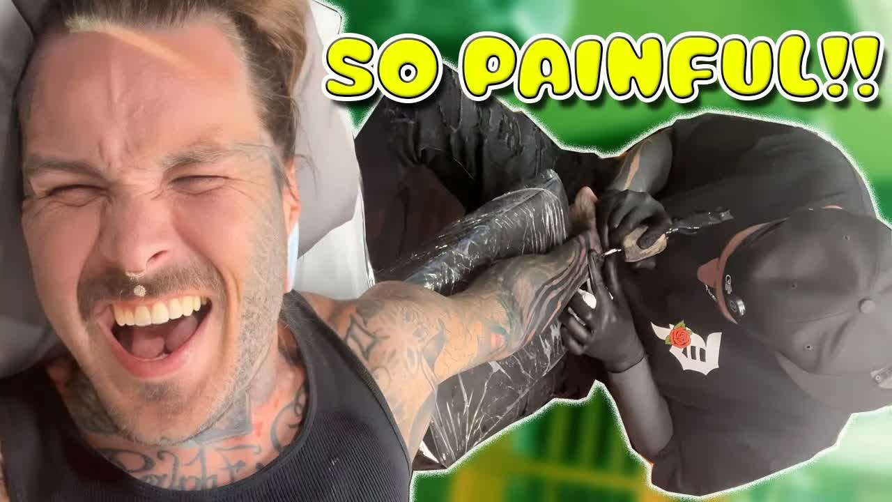 Blacking out my tattoos - eight hours under the needle
