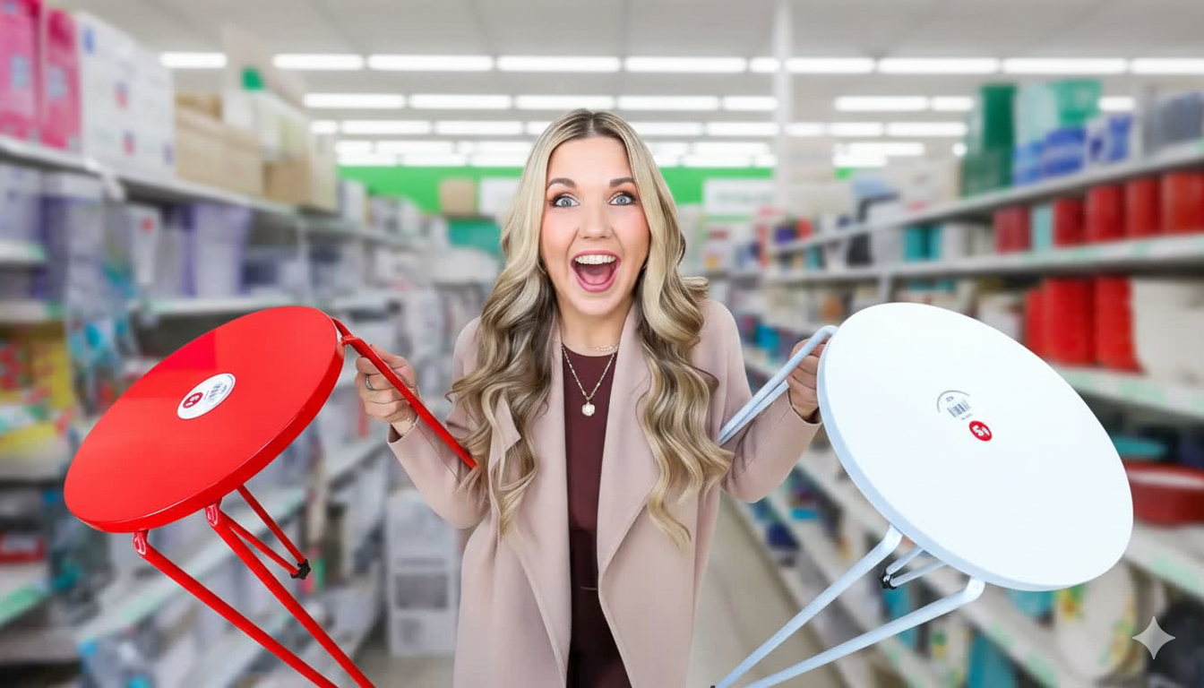 She found hidden potential in Dollar Tree stools - and it paid off