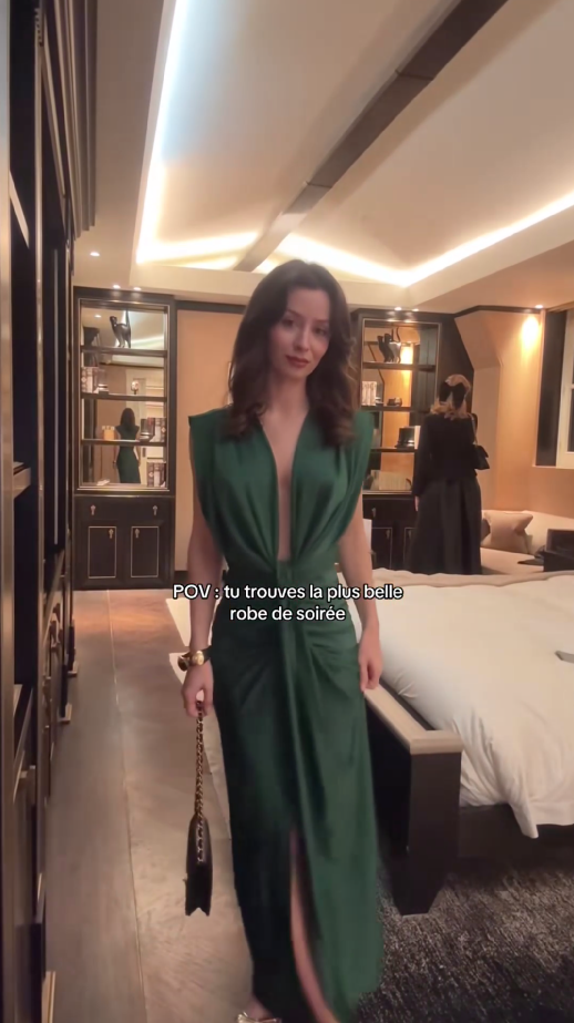 Quand la robe verte fait tout le style