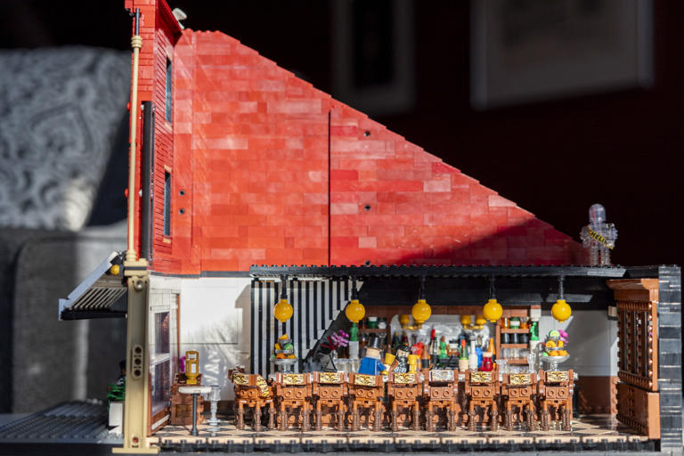 A restaurant regular’s devotion inspired his son to build a $1,500 Lego ...
