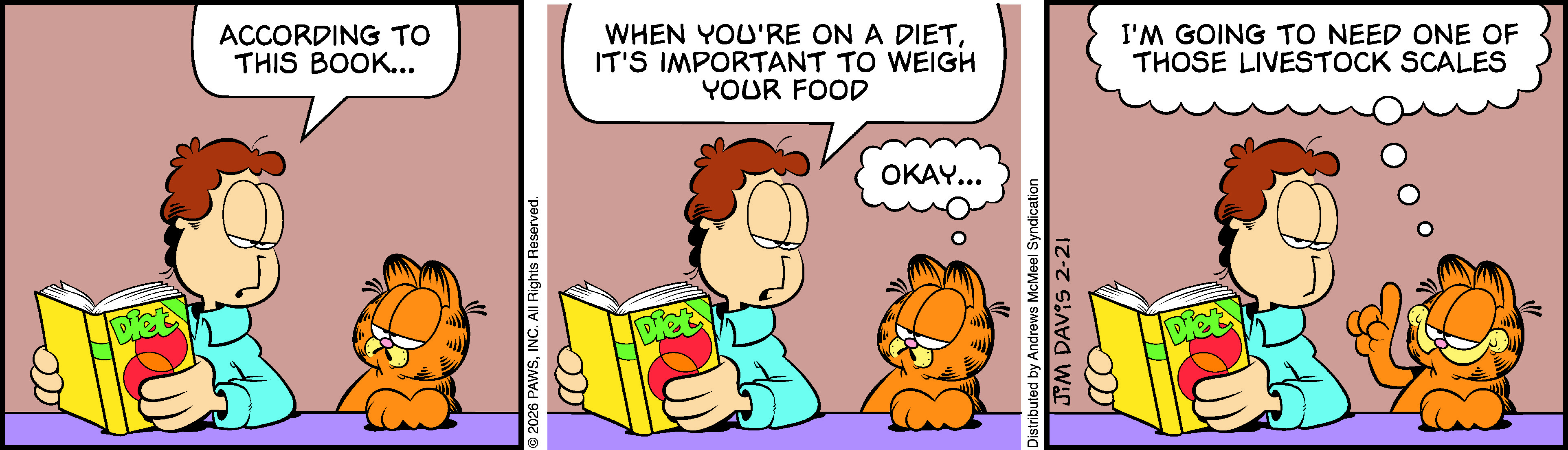 Garfield by Jim Davis