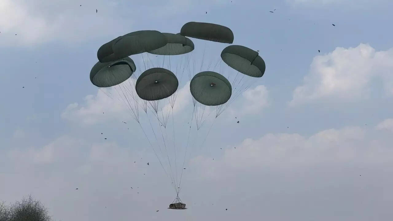 How Indian Army plans to air-drop heavy military vehicles: New system ...