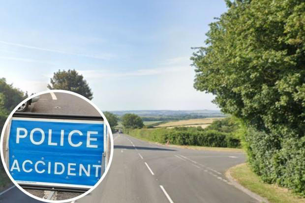 Road closed after crash near junction