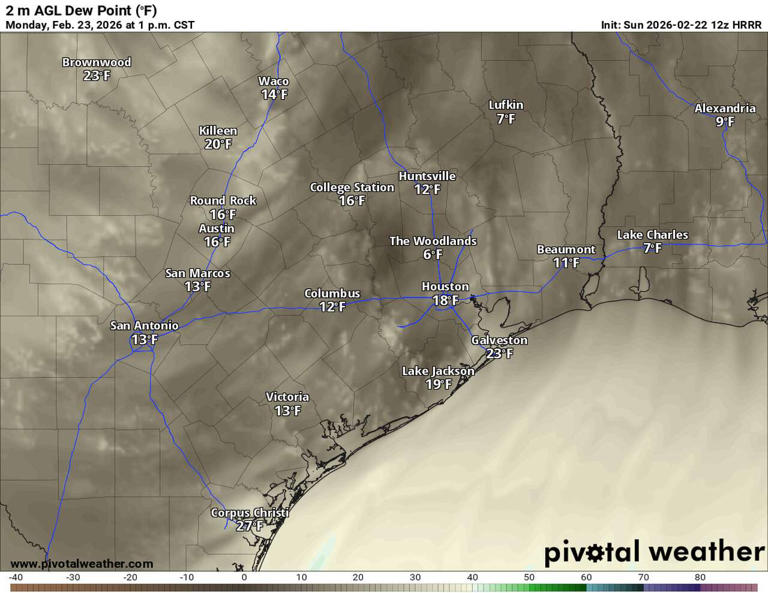 Houston faces near-critical fire danger Monday amid dry, breezy weather