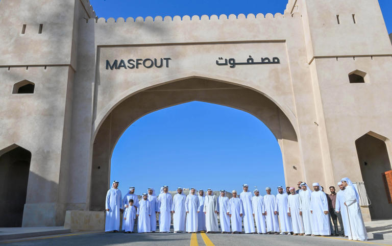 Masfout, the Ajman exclave that's now truly on the world map