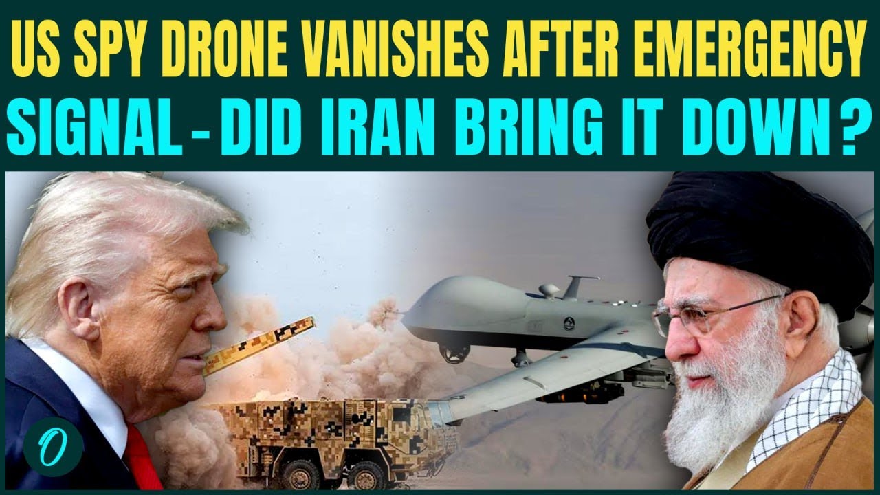 US vs. Iran war breaking: Iran shoots down US spy drone? US MQ-9 drone ...