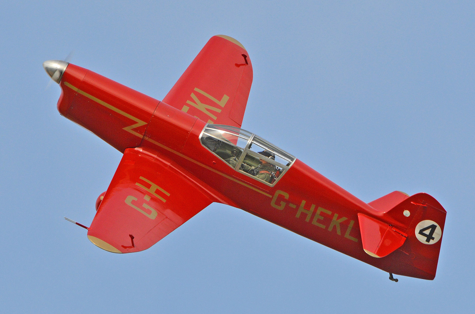 Magníficos aviones de carreras británicos