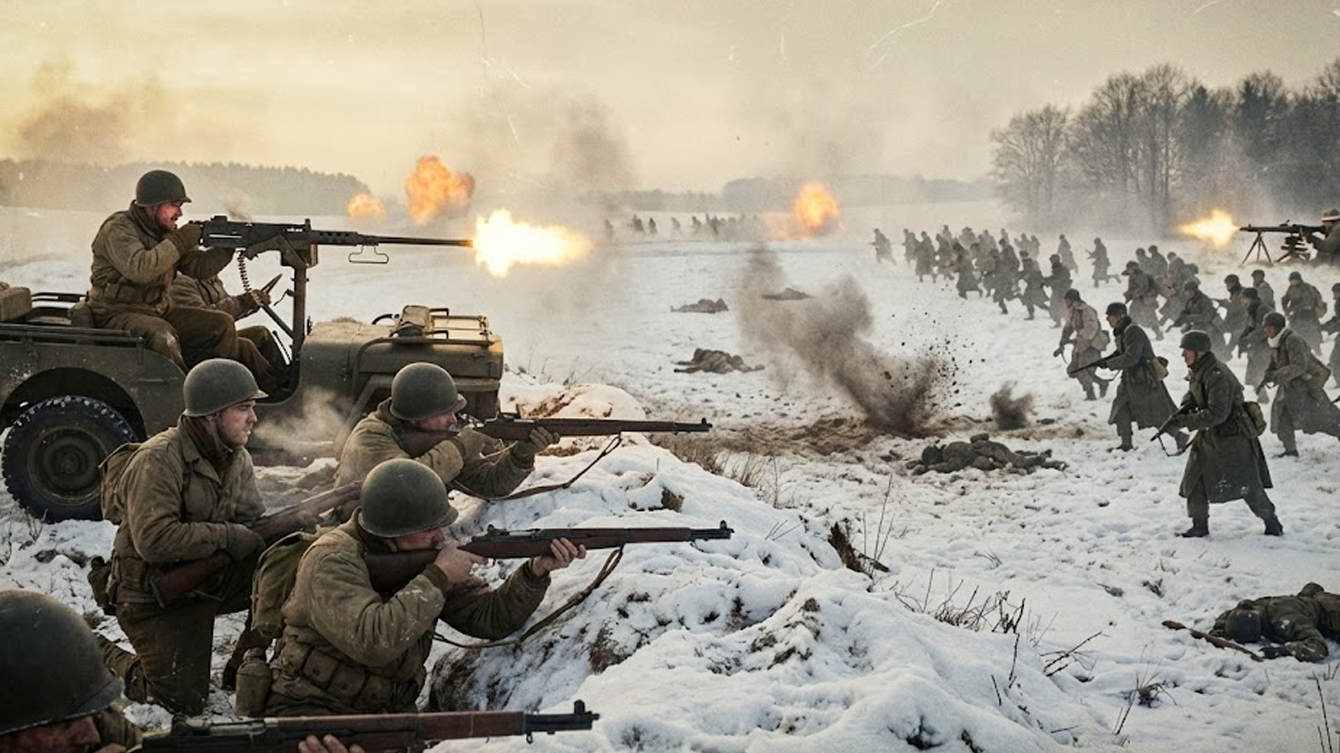 18 Americans held back Hitler’s World War II offensive