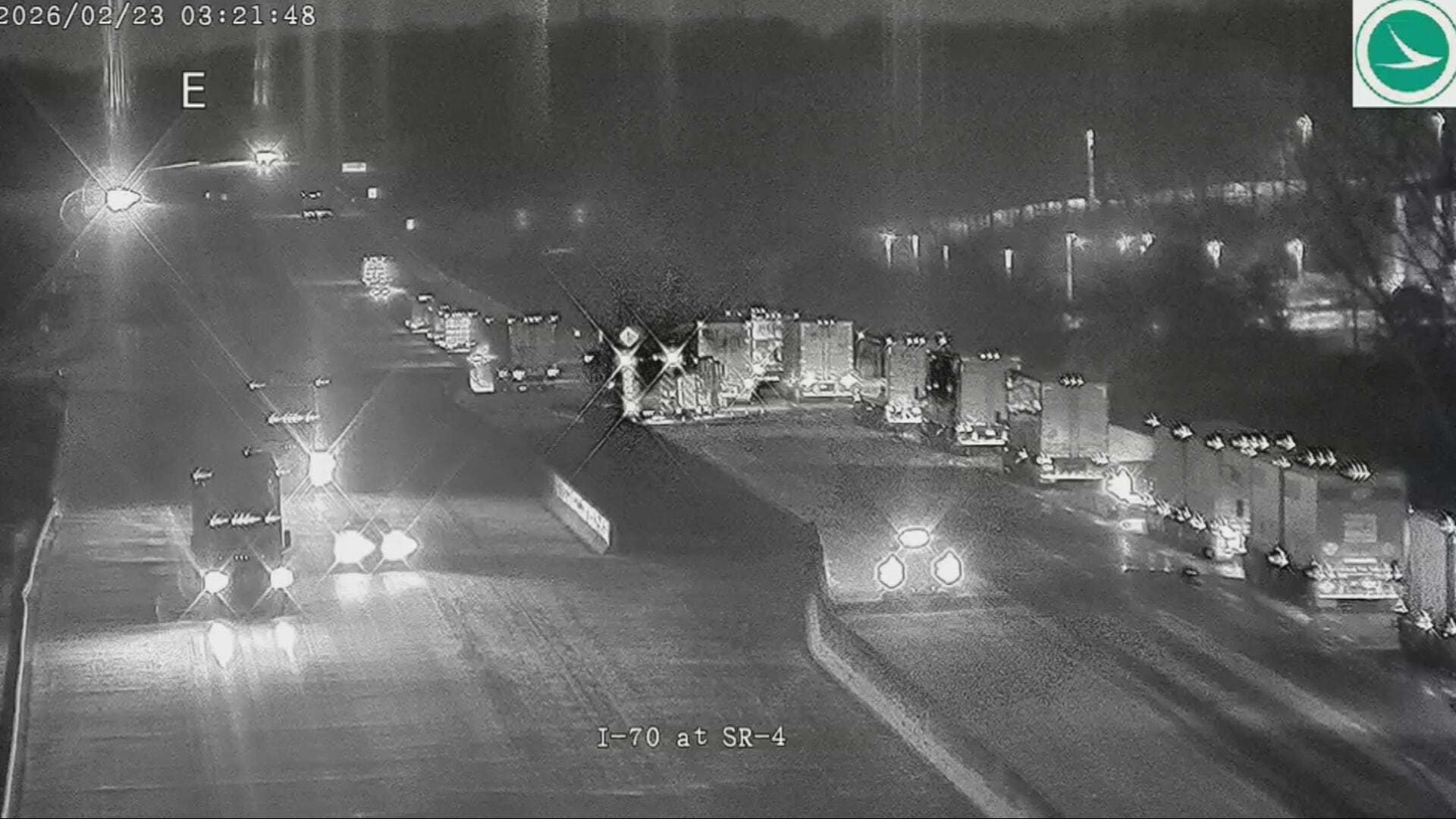 Update: All lanes reopened on I-70 EB in Clark County after crash