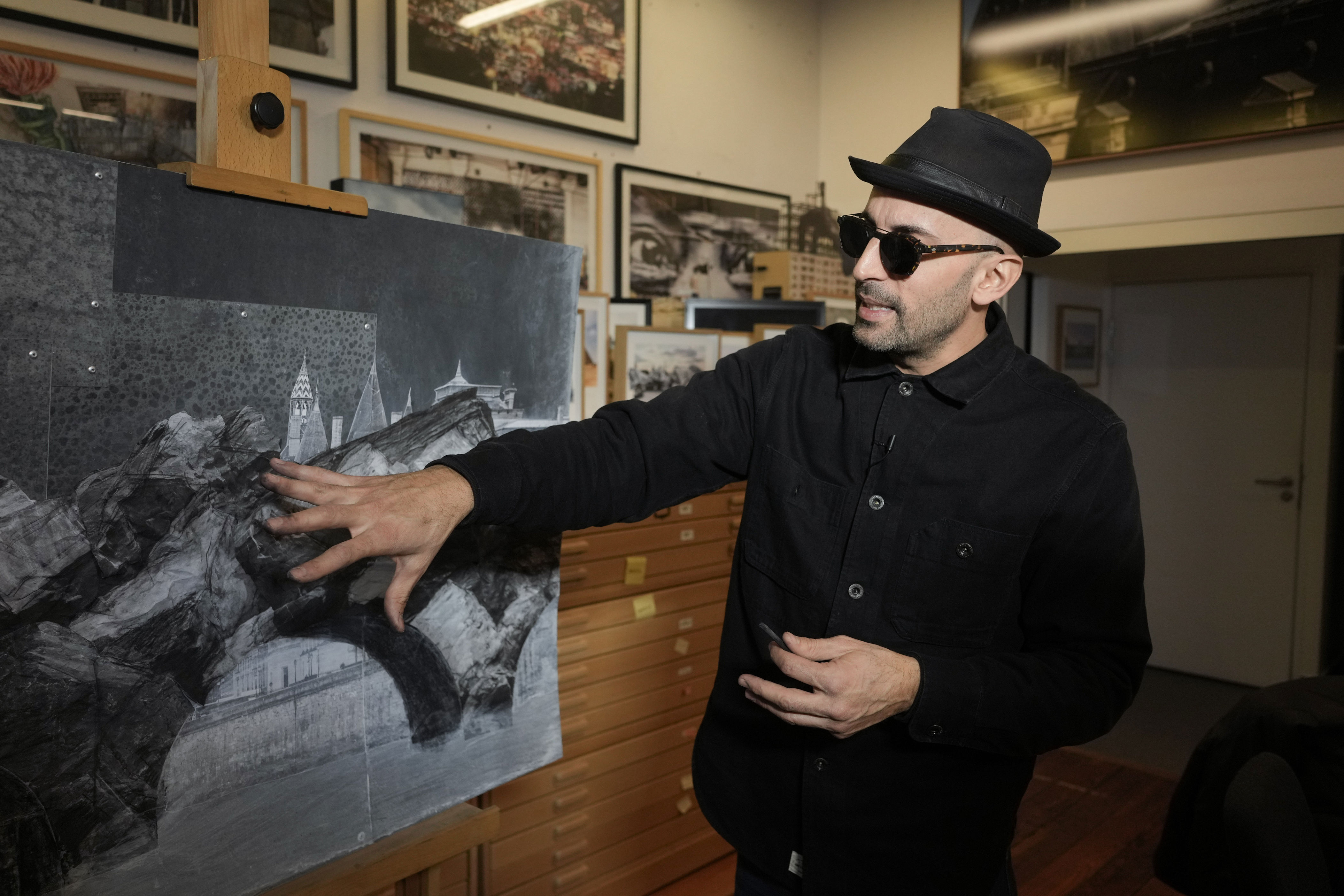 Why the 'French Banksy' wants to make Paris' oldest bridge into a cave