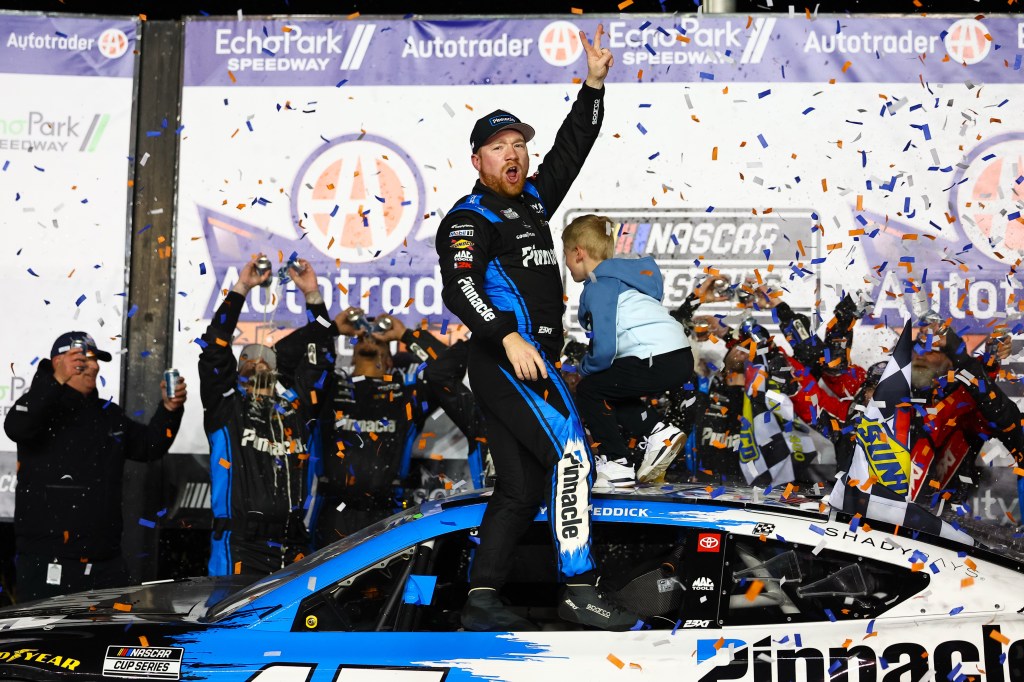 Michael Jordan’s team wins second straight NASCAR race as Tyler Reddick ...