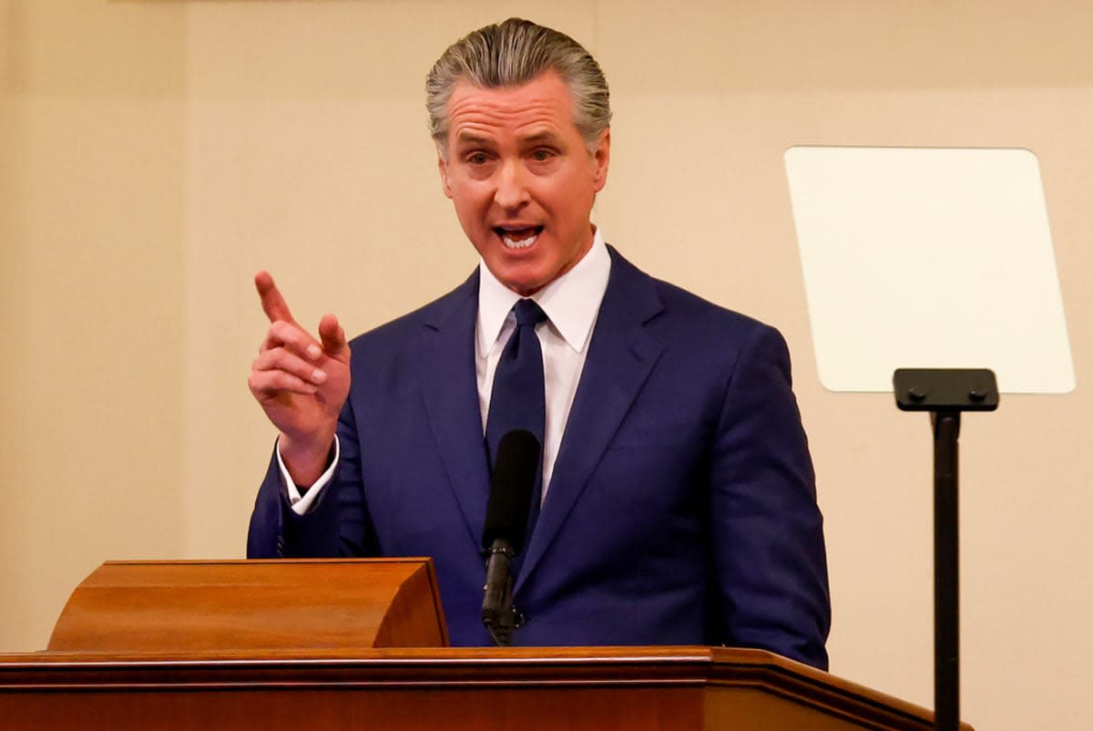 Gavin Newsom says 'permissive' Dems helped create California’s homeless ...