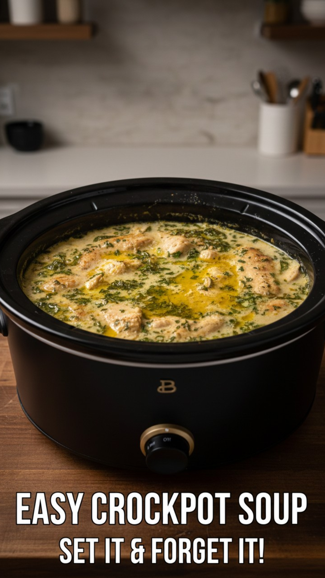 Flavorful crockpot soup you will keep making again