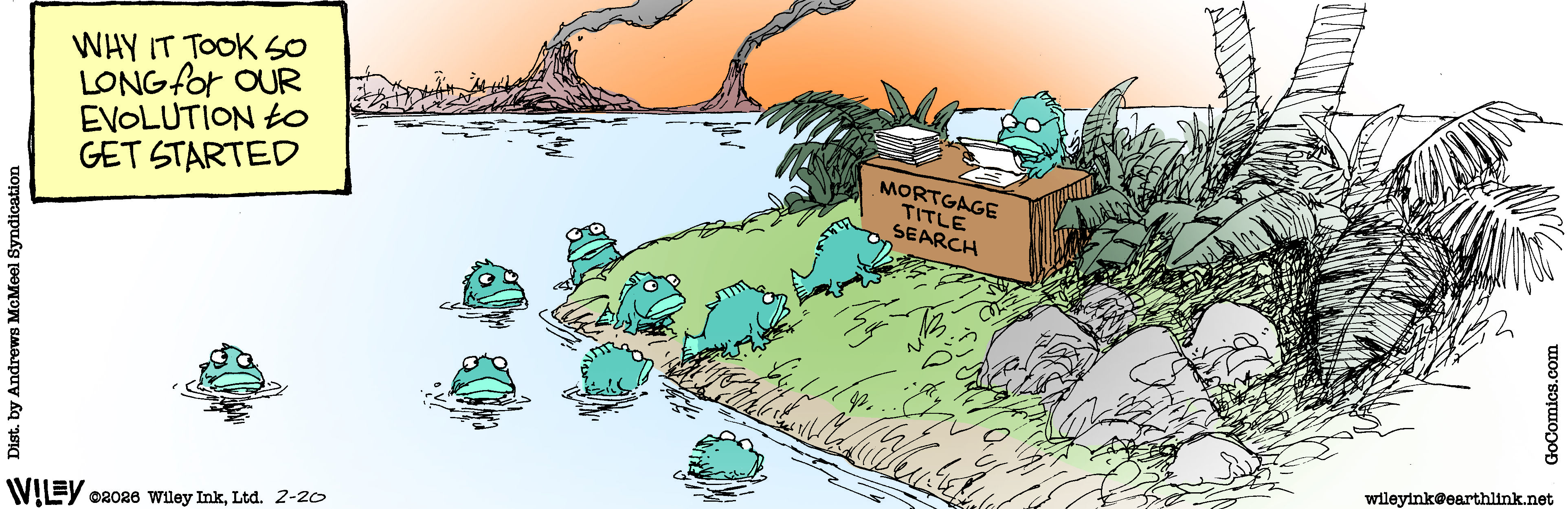 Non sequitur by Wiley Miller