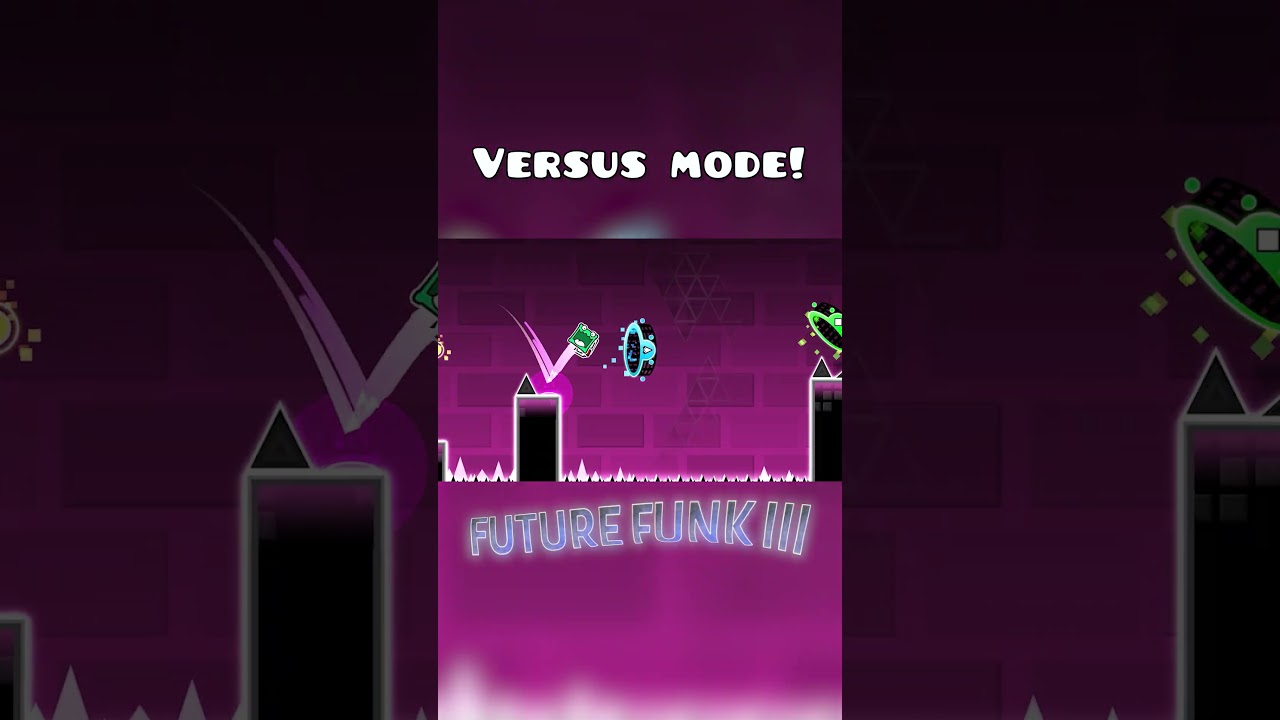 This is what VERSUS MODE looks like in Geometry Dash! #shorts