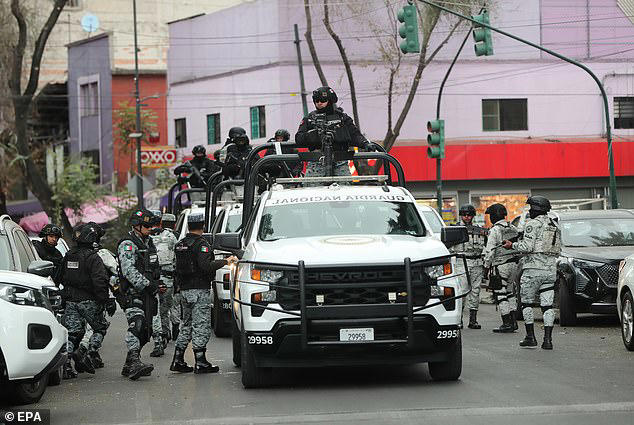 Tourists stranded in Mexico cartel war: Westerners plead for help as ...
