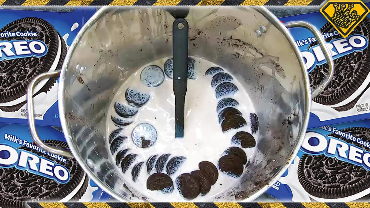 We tested whether 500 Oreos can absorb a gallon of milk