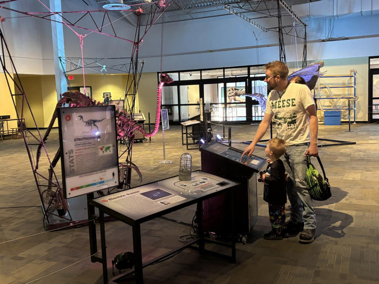 Interactive dinosaur exhibit brings STEAM to life at Discovery Center