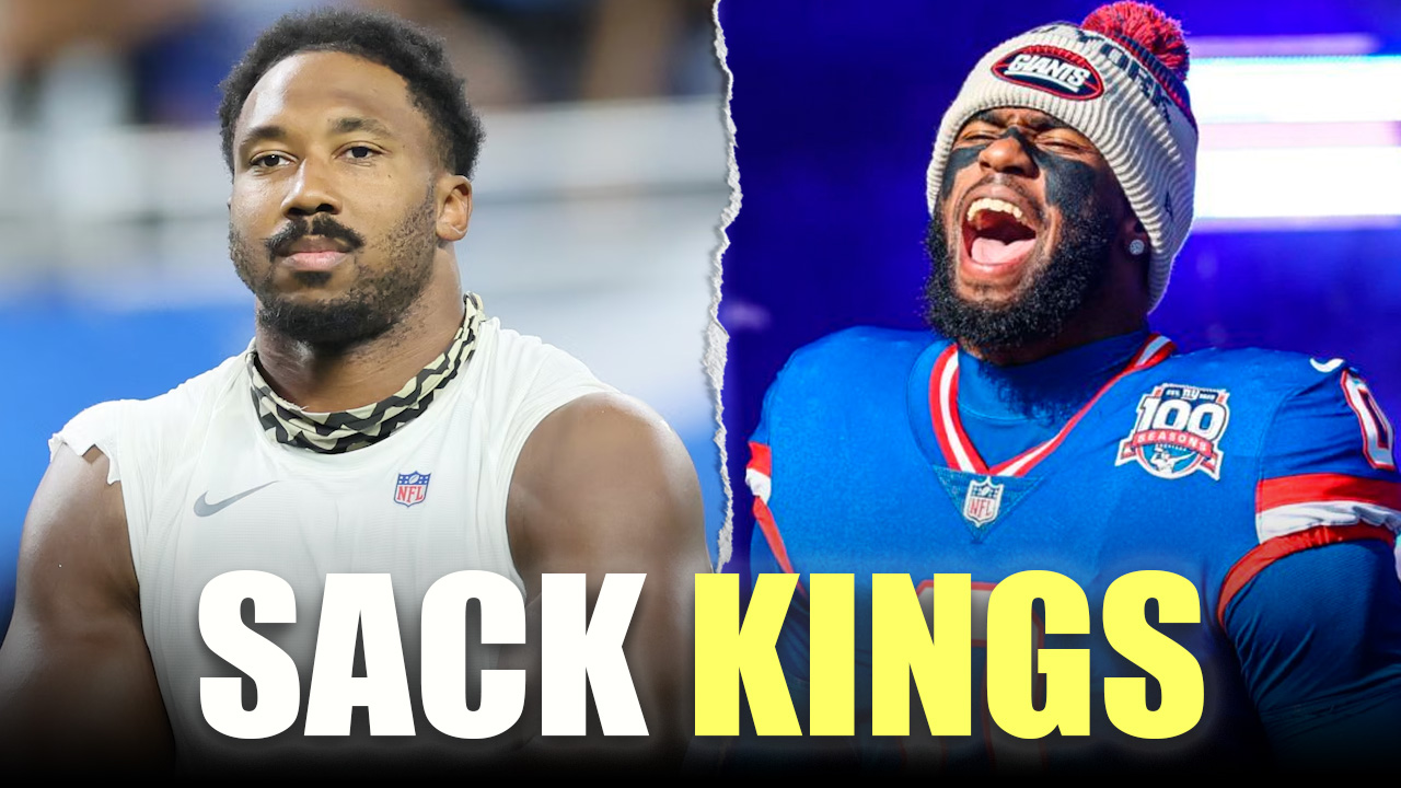 Top 5 players with the most sacks since 2021
