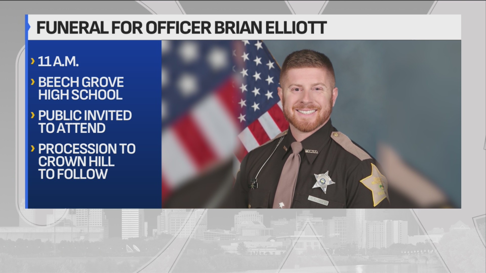 Beech Grove officer Brian Elliott to be laid to rest